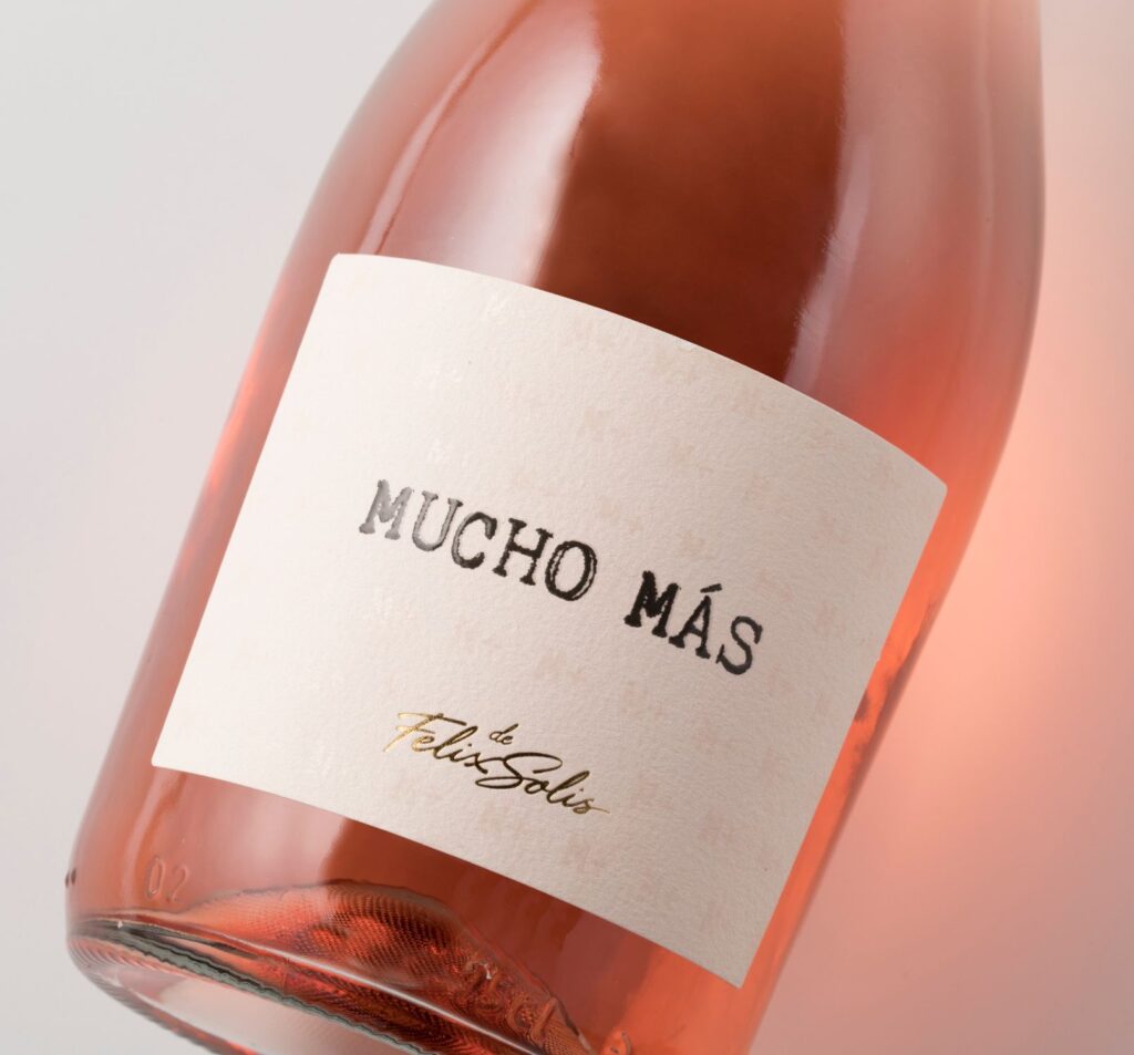 Sparkling Rosé Wine - Mucho Más wine